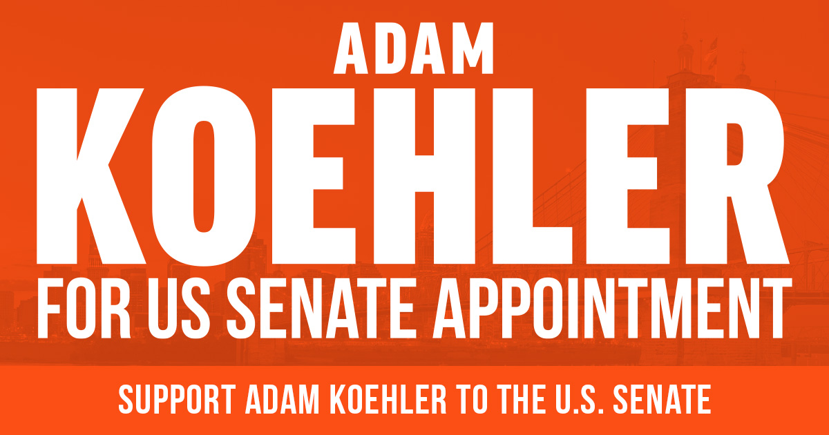 Adam Koehler for U.S. Senate Appointment
